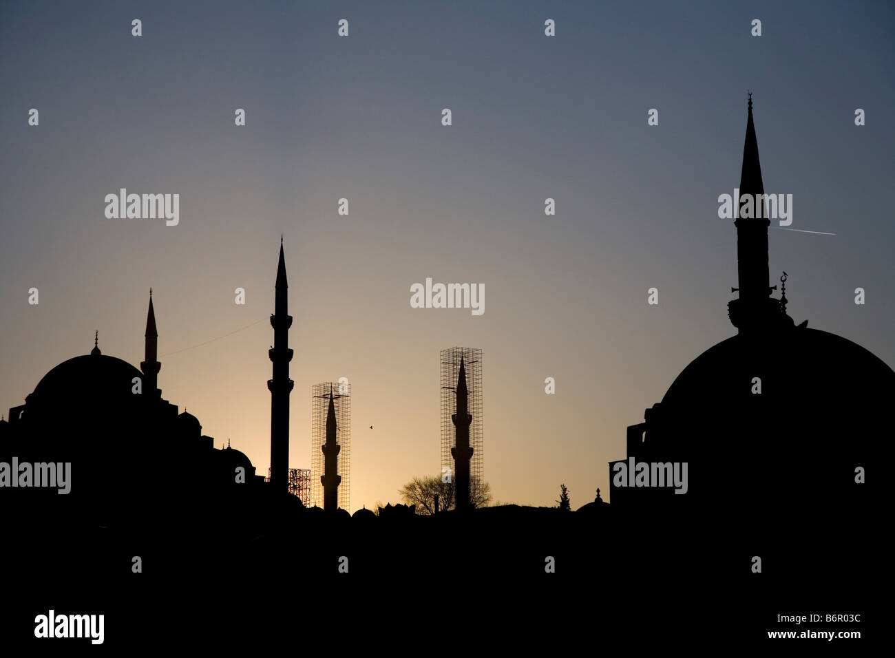 Istanbul Turkey Europe Asia european travel mosque Stock Photo - Alamy