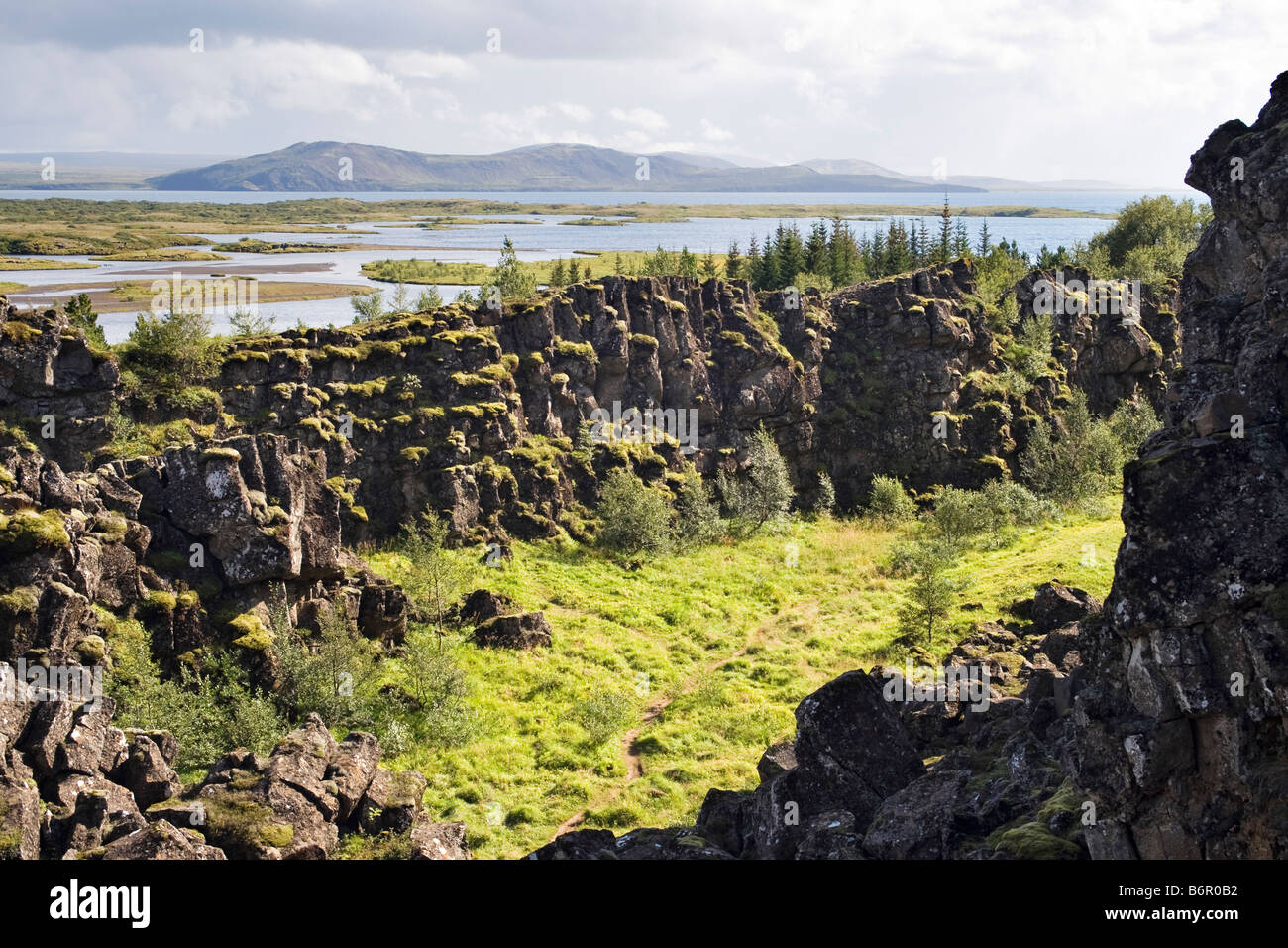Icelandic rift valley hi-res stock photography and images - Alamy