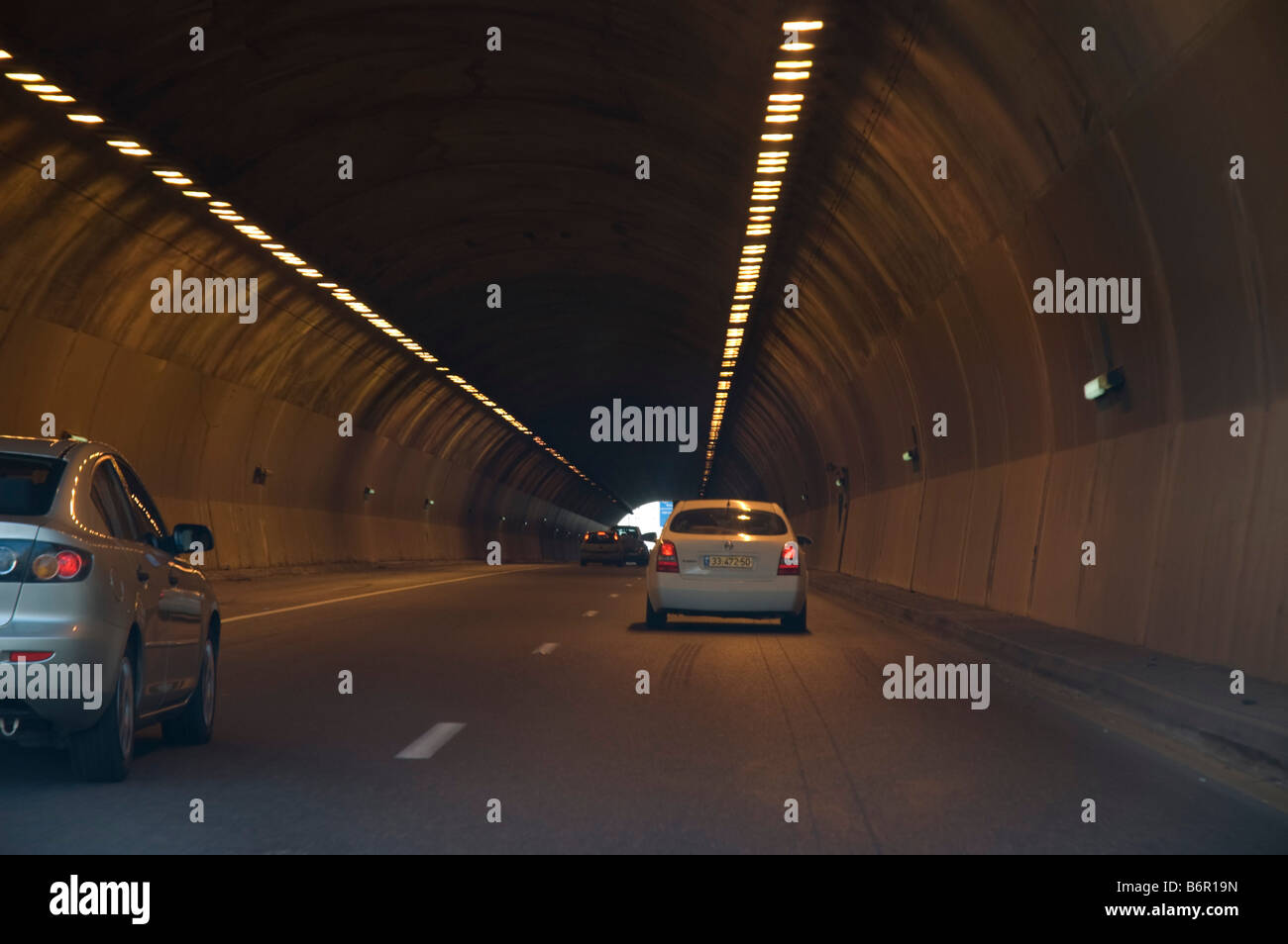Israel a tunnel on Highway 6 a new toll highway running from north to ...