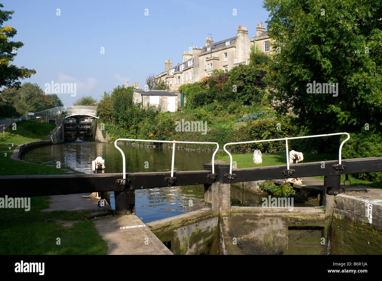 Kennet and avon canal bath locks hi-res stock photography and images ...