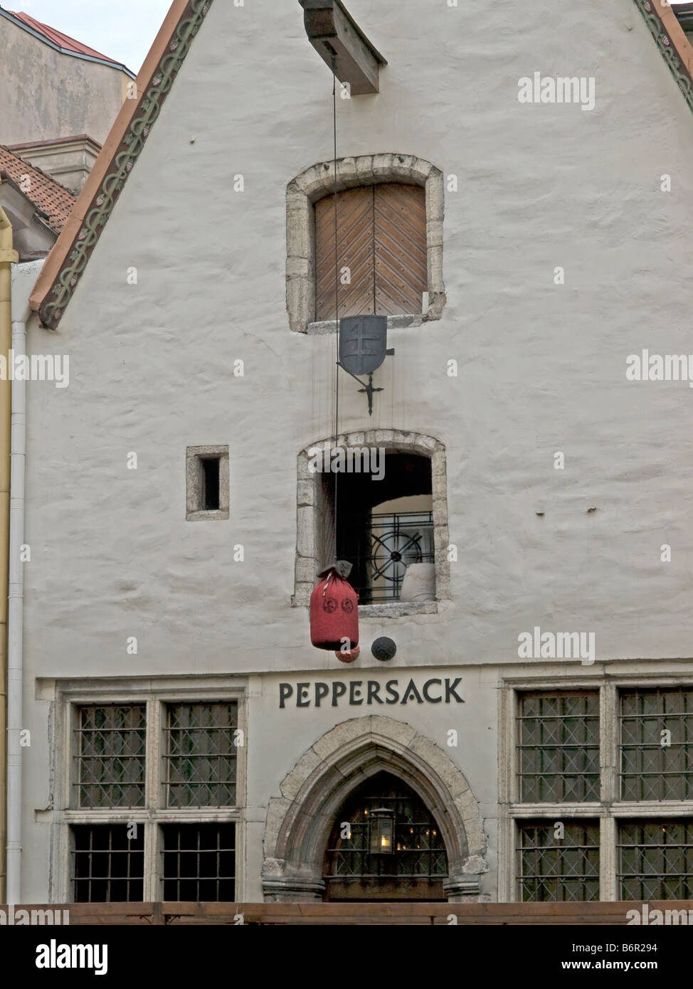 restaurant Peppersack oldest restaurant of Tallinn in a mediaeval ...