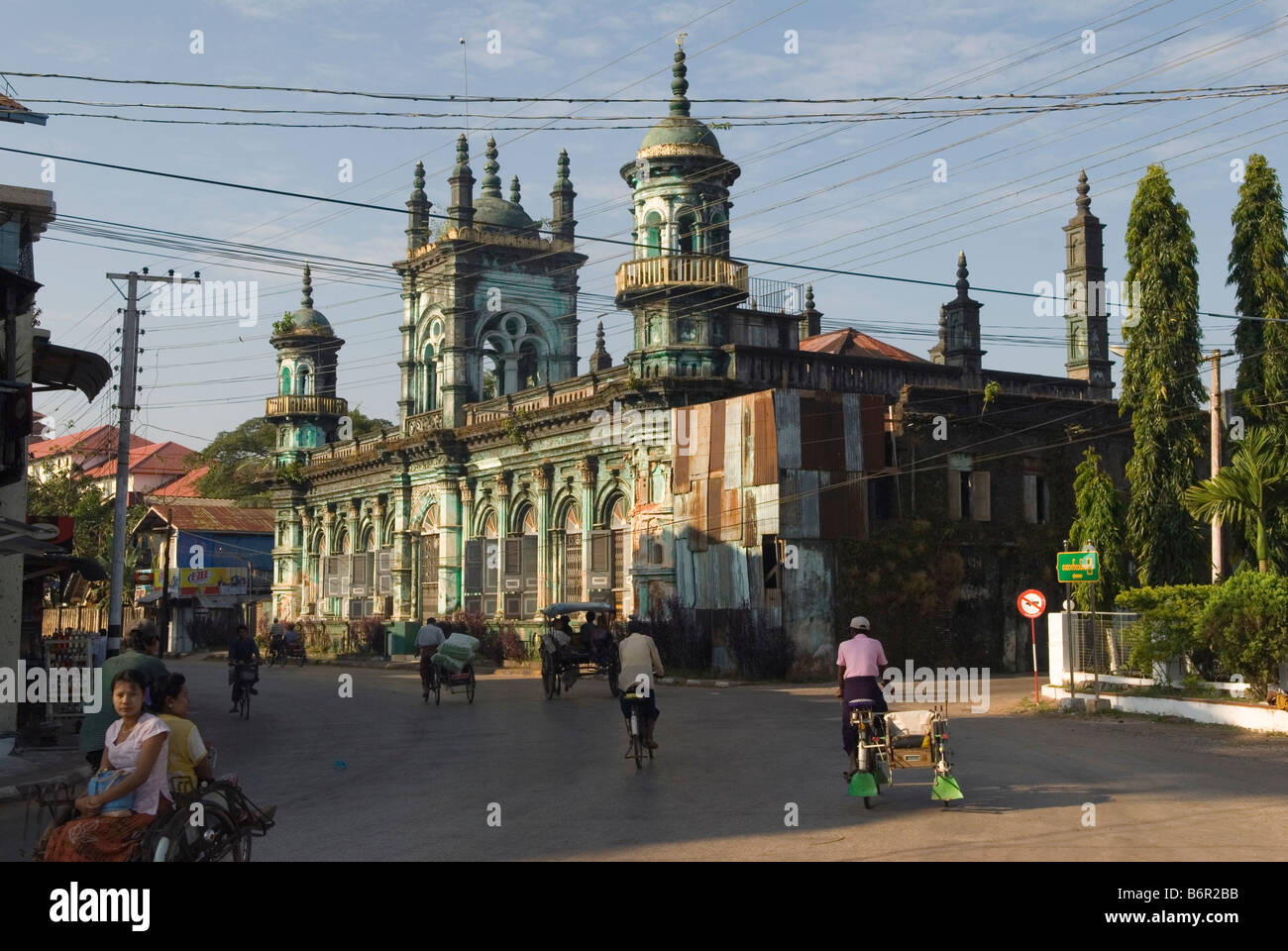 Mawlamyine Mon State Myanmar Burma Mawlamyaine Moulmein Kaladan Mosque ...