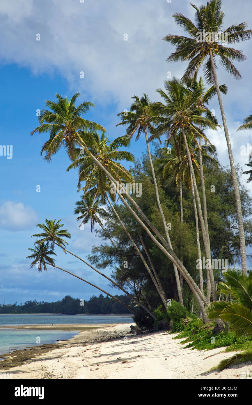 Raratonga Cook Islands Beach Stock Photo - Alamy