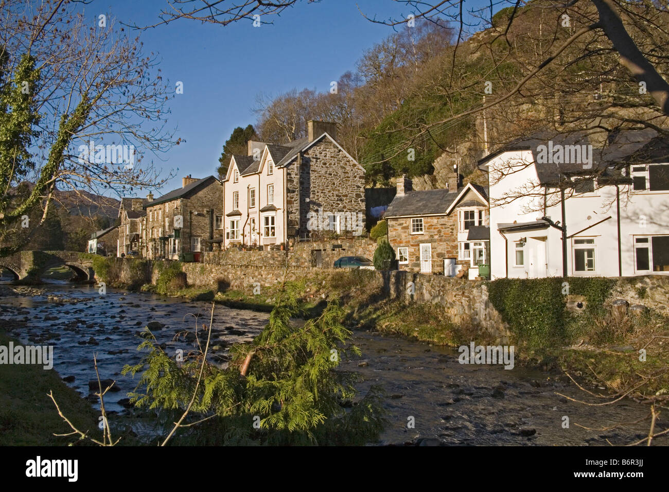 Beddgelert Gwynedd [north Wales] High Resolution Stock Photography and ...
