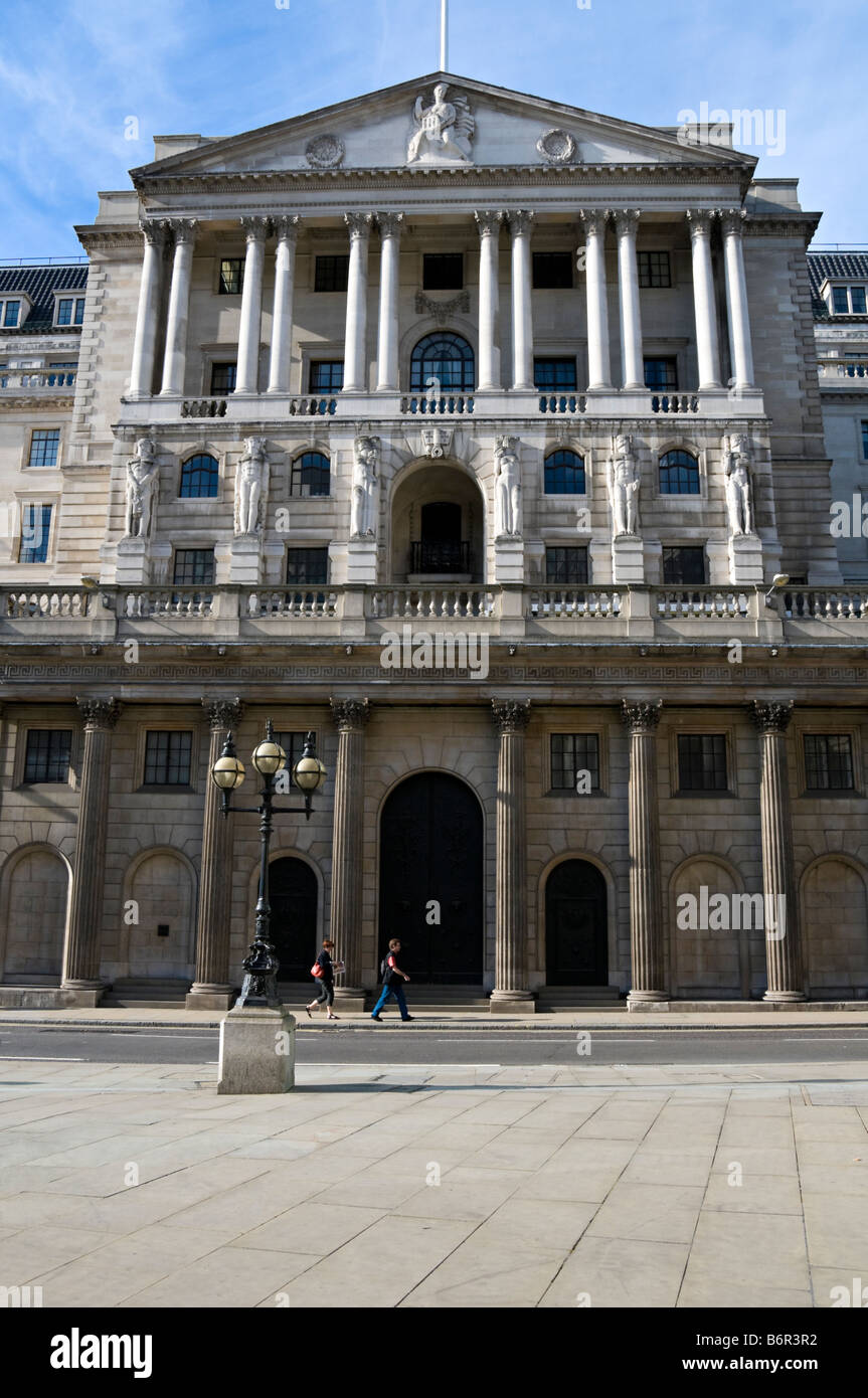 Bank of England Threadneedle Street the City London Stock Photo - Alamy
