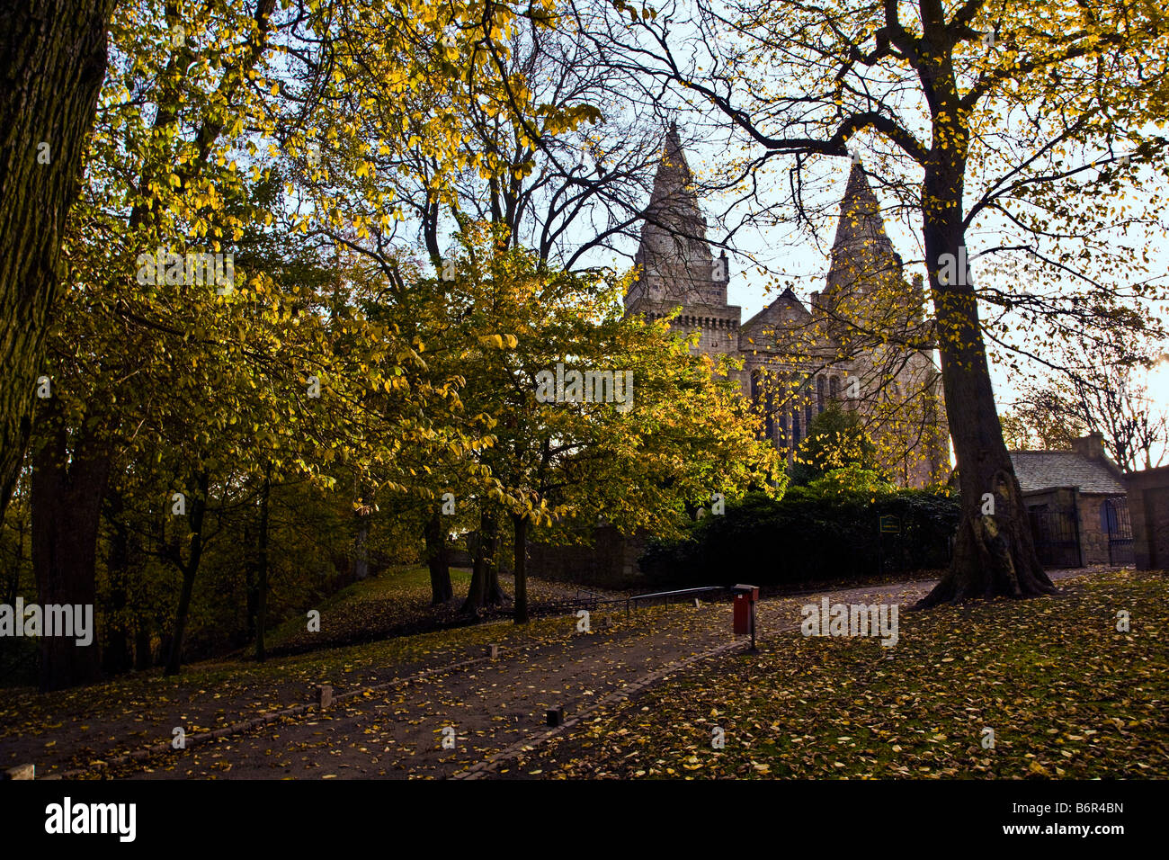 St Machars Cathedral from Seaton Park Stock Photo - Alamy