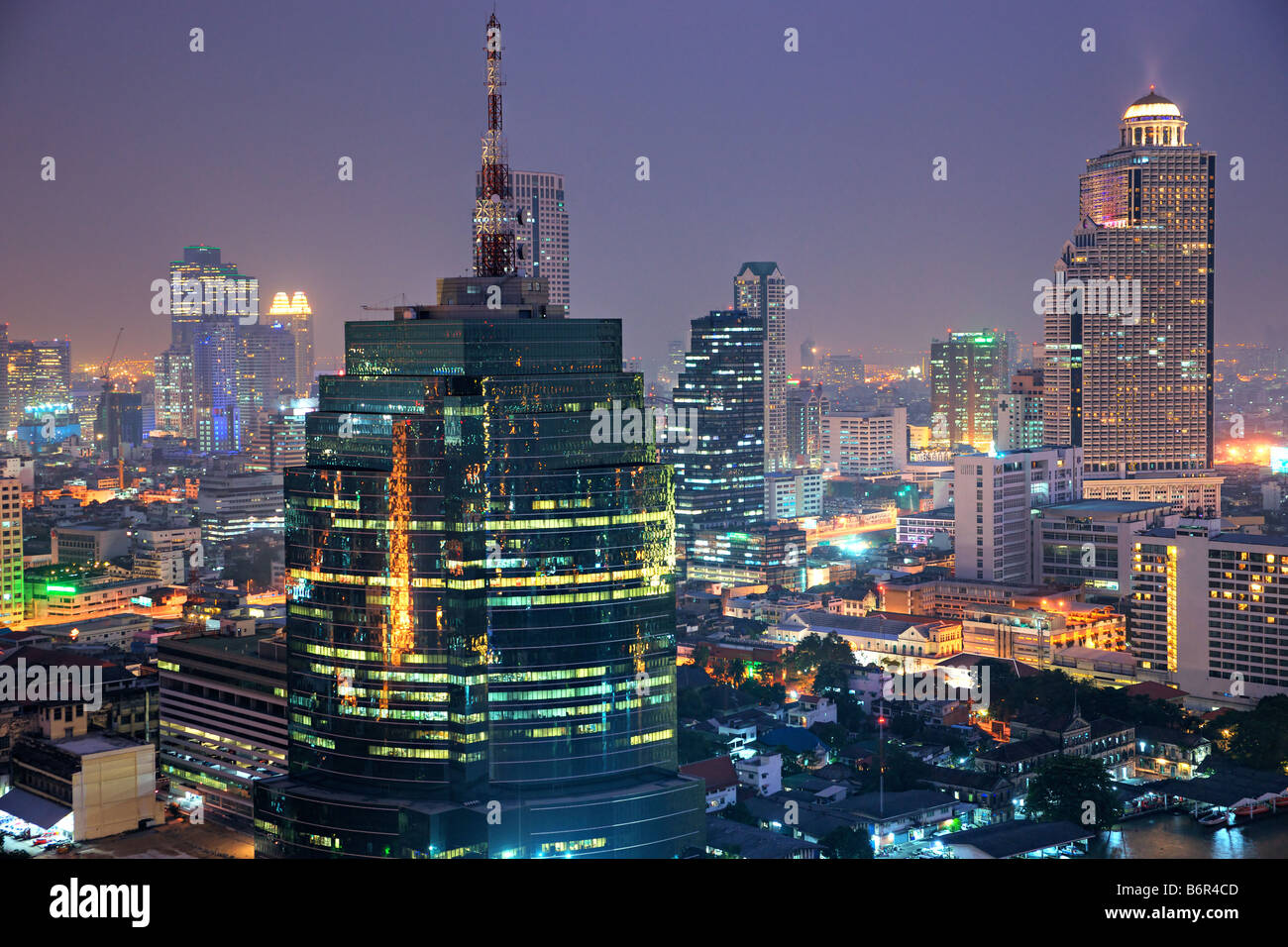 Thailand night view hi-res stock photography and images - Alamy