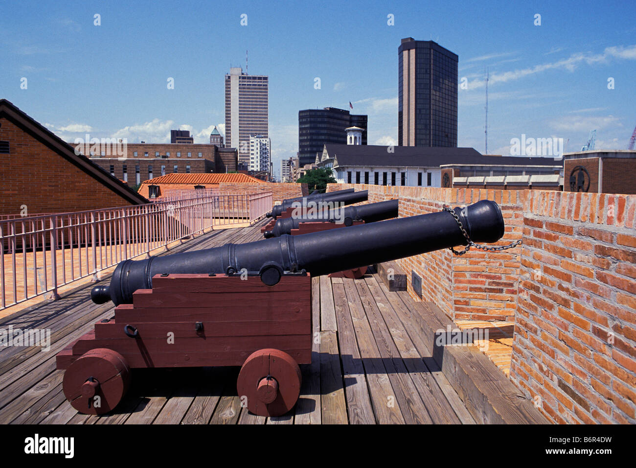 Fort Condé a recreated 18th century French Fort Mobile Alabama USA ...