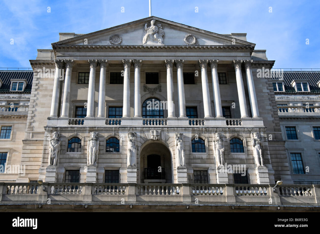 Bank of England Threadneedle Street the City London Stock Photo - Alamy