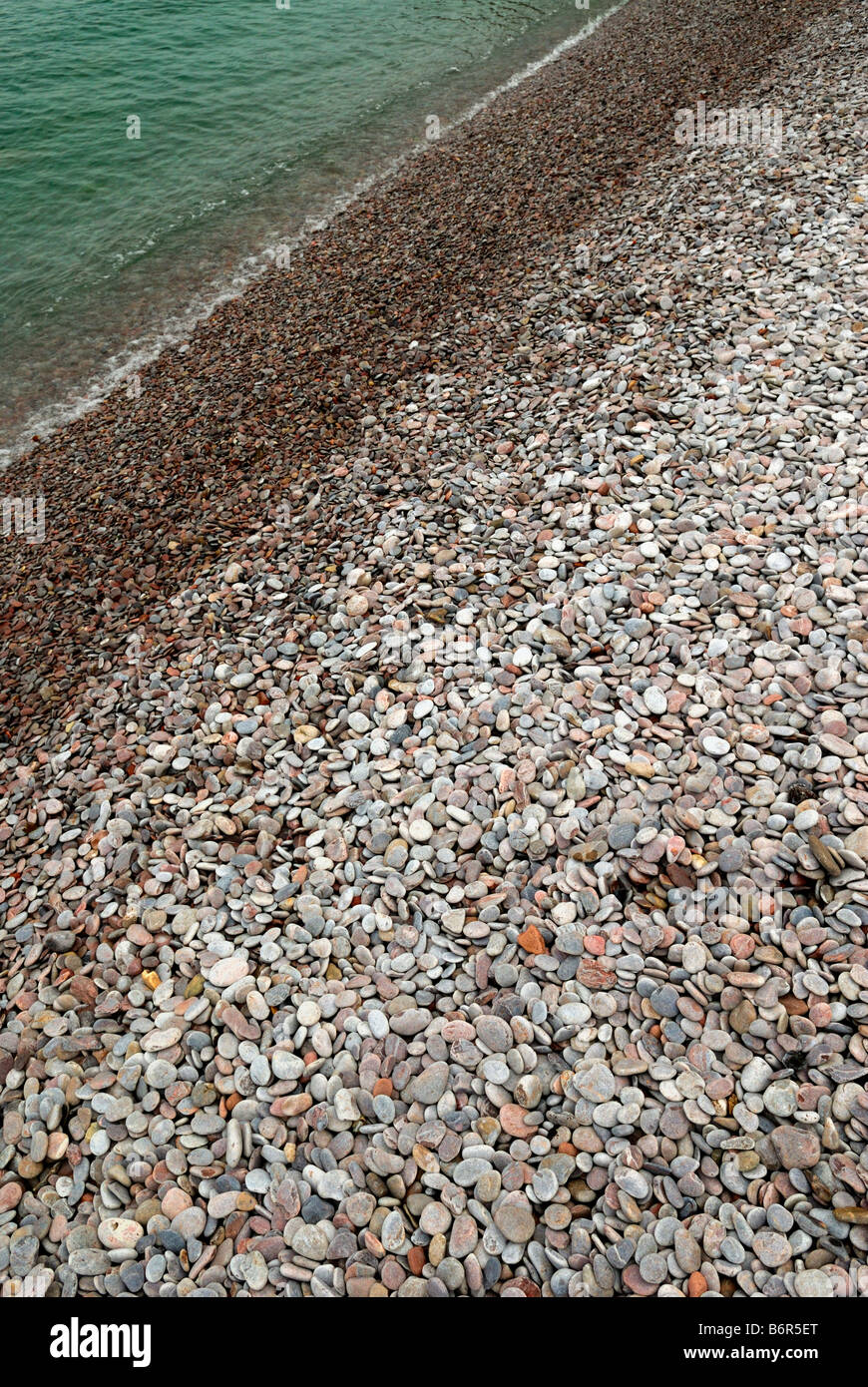Pebble Beach, Brixham, Devon, England Stock Photo - Alamy