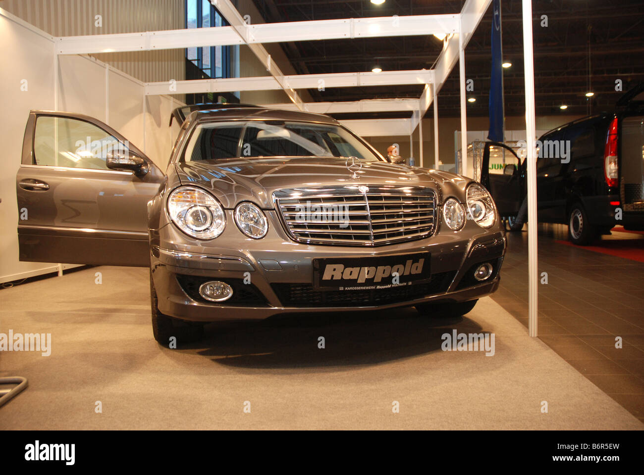 Mercedes car on memento funeral hi-res stock photography and images - Alamy