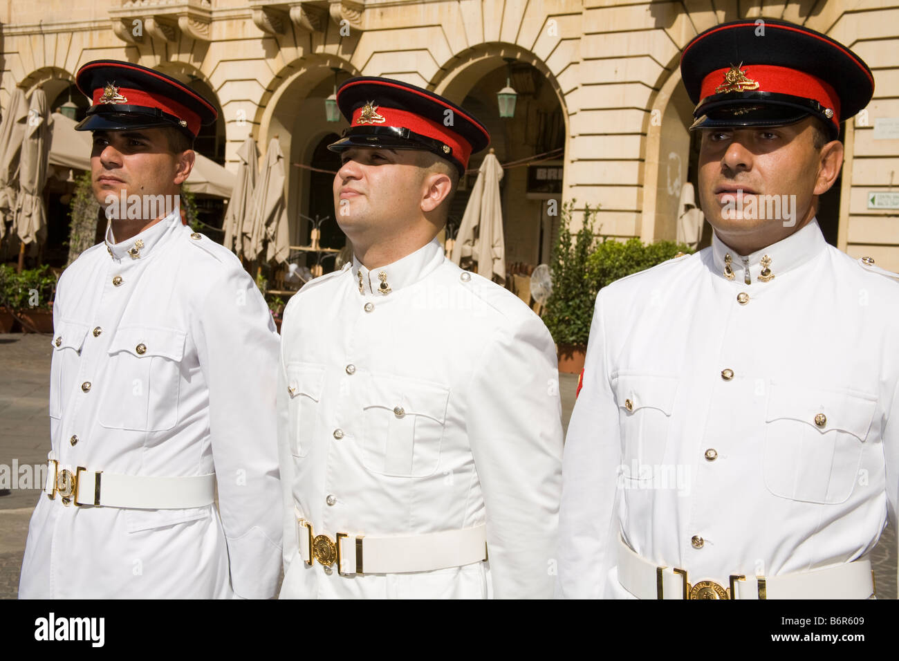 Soldiers at 8th September Victory Day celebrations, Valletta, Malta ...