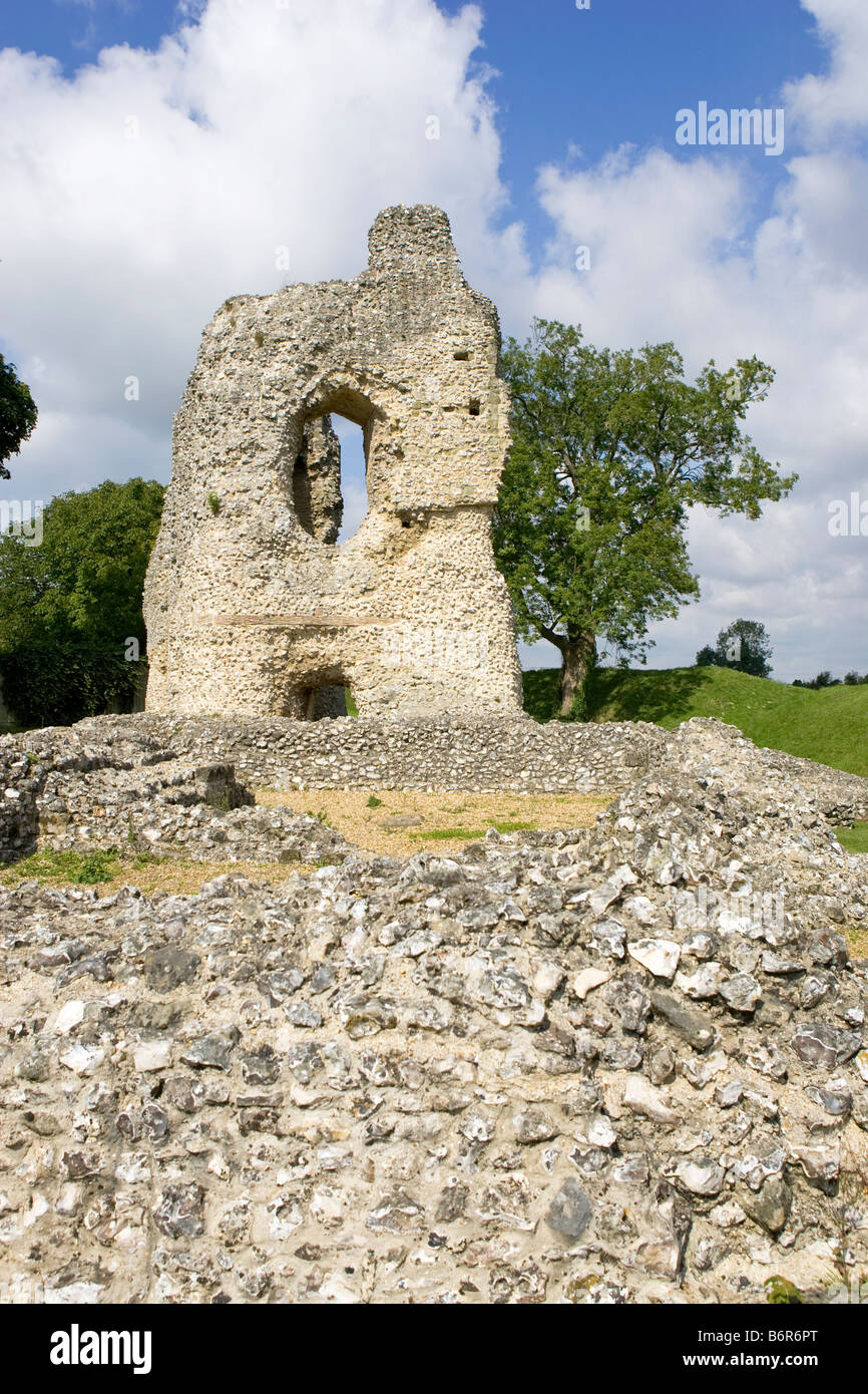 Ludgershall Castle Wiltshire England Stock Photo - Alamy