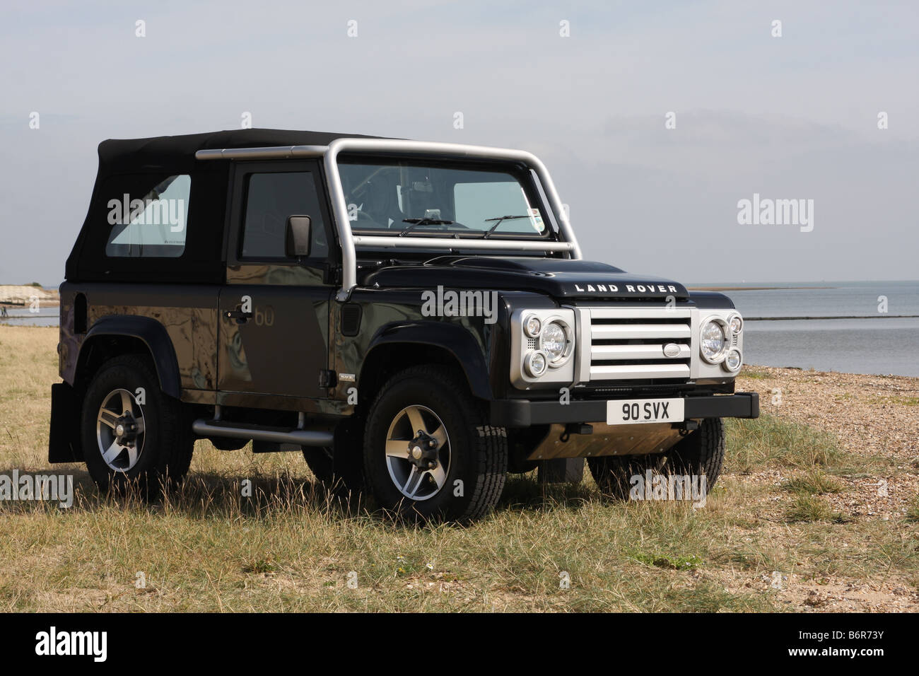 Land Rover Defender 90 SVX Stock Photo - Alamy