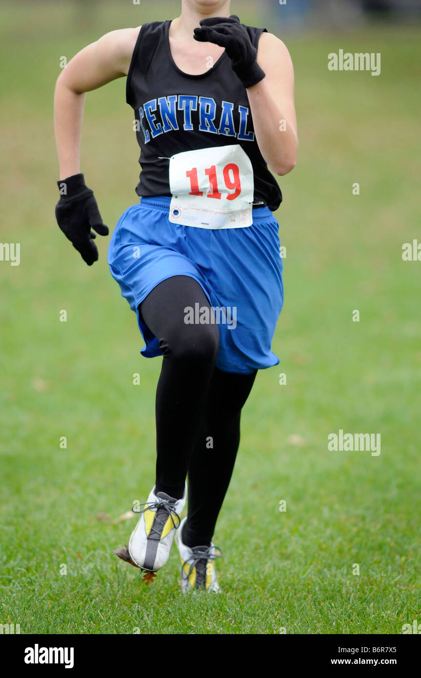 A female long distance runner Stock Photo - Alamy