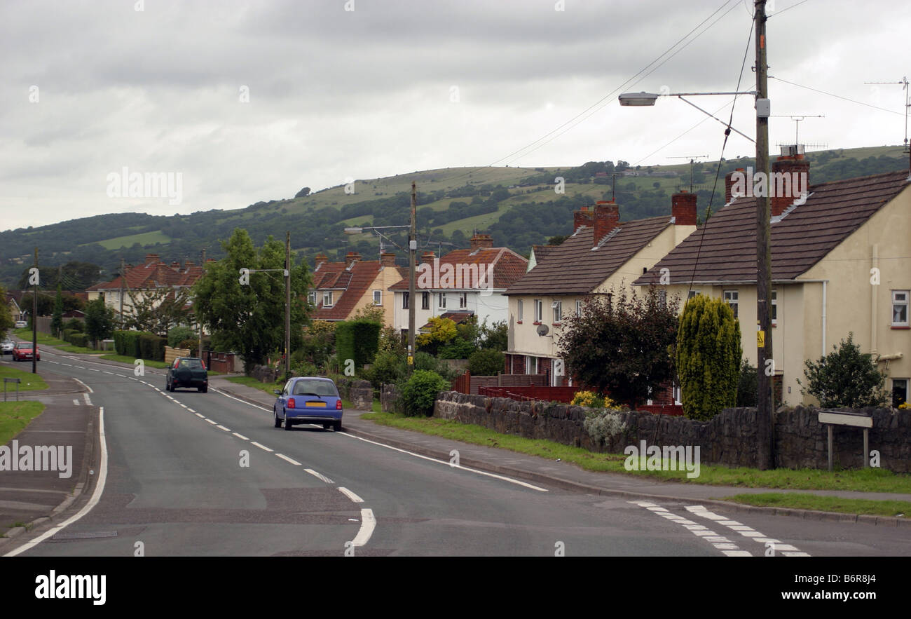 Rural English road Stock Photo - Alamy