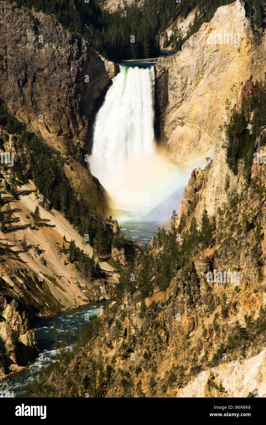 Yellowstone rainbow hi-res stock photography and images - Alamy