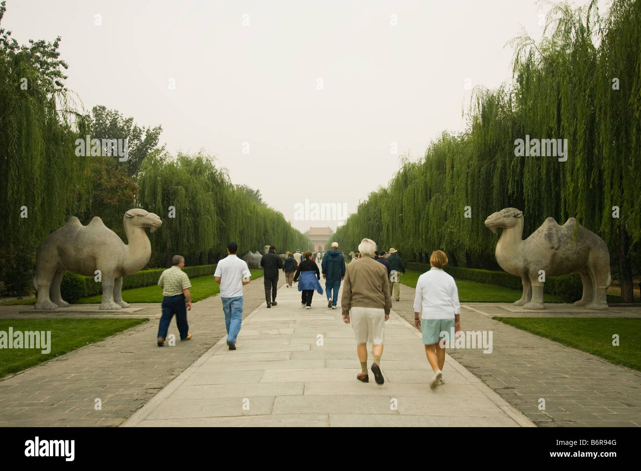 Spirit Way Ming Tombs outside Beijing China Stock Photo - Alamy