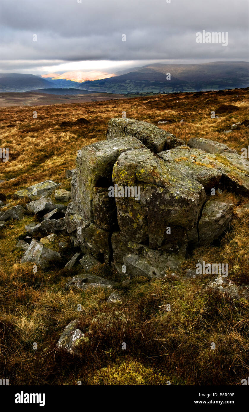 Llangynidr Moors in Wales Stock Photo - Alamy