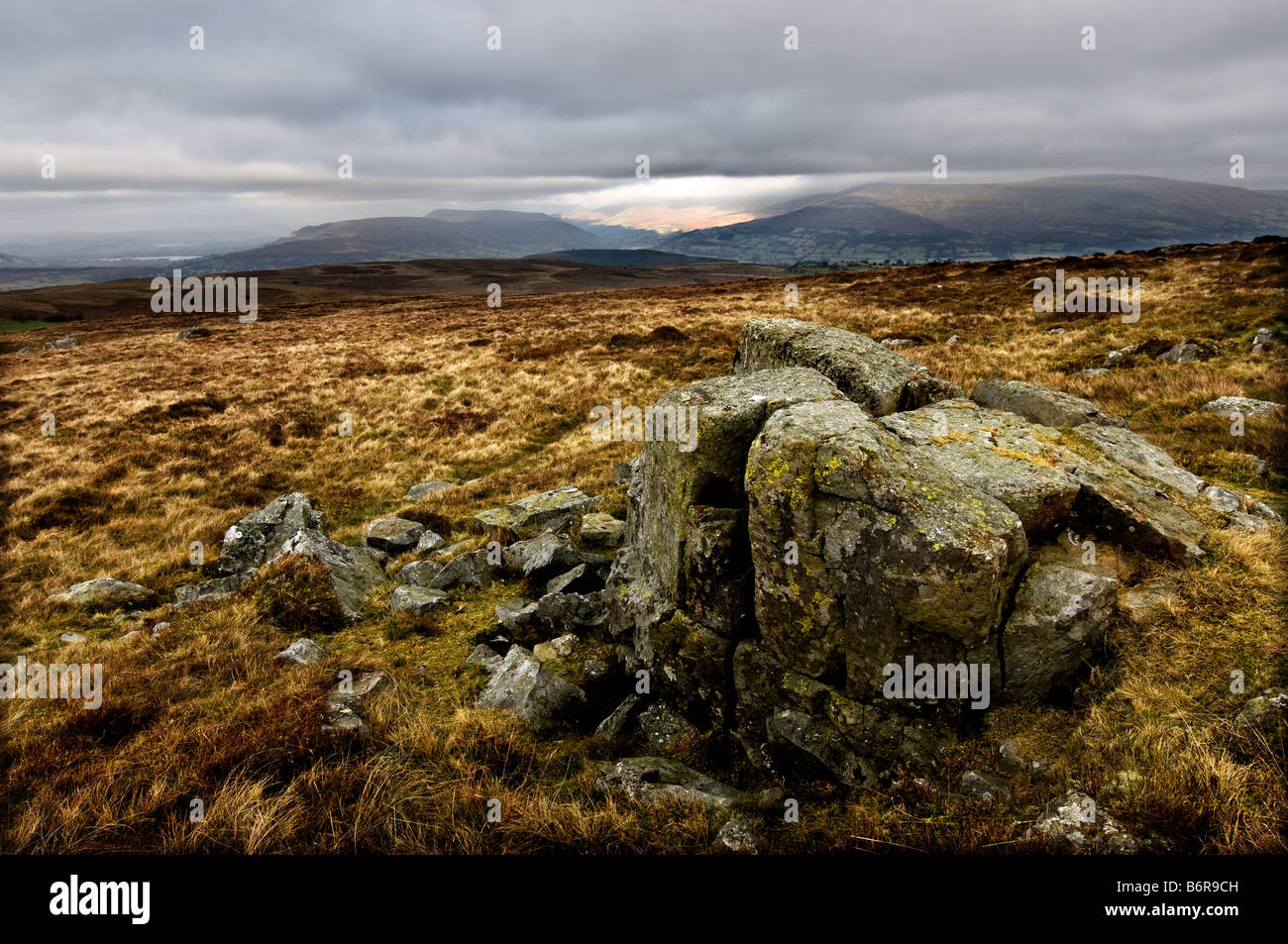 Llangynidr Moors in Wales Stock Photo - Alamy
