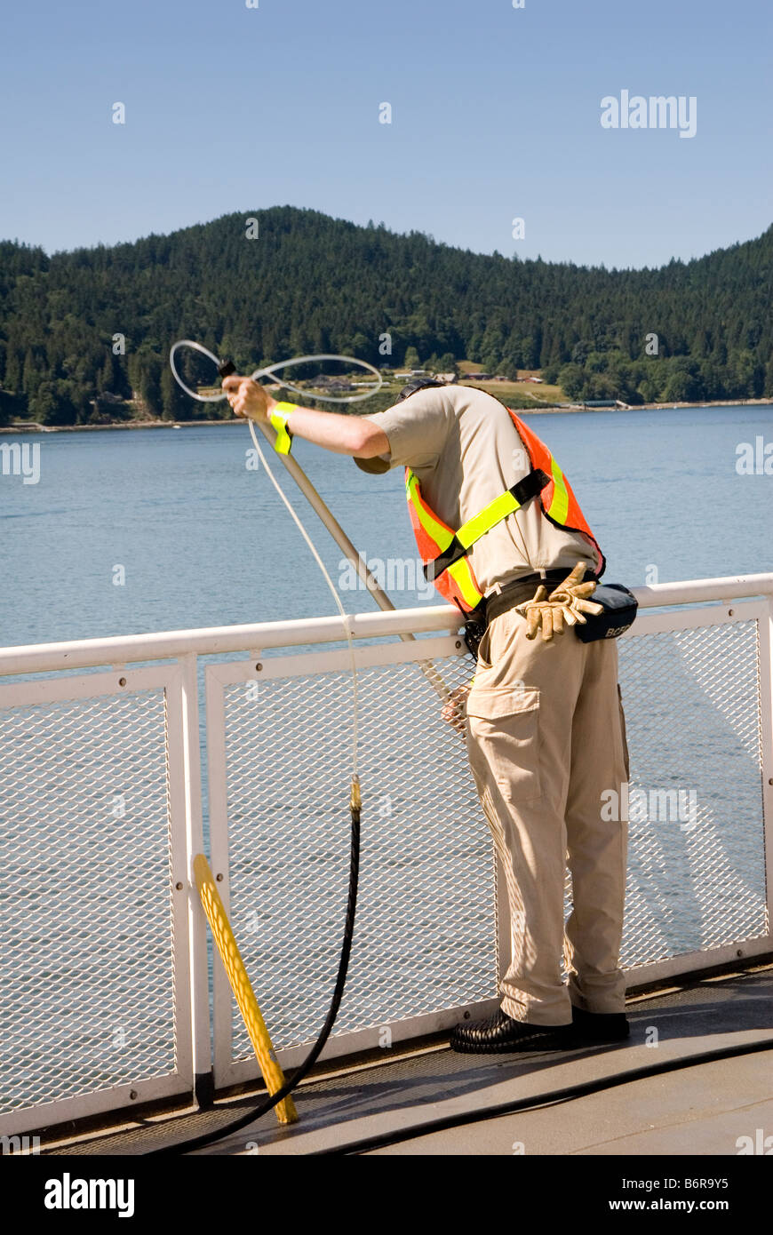 Ferry worker hi-res stock photography and images - Alamy