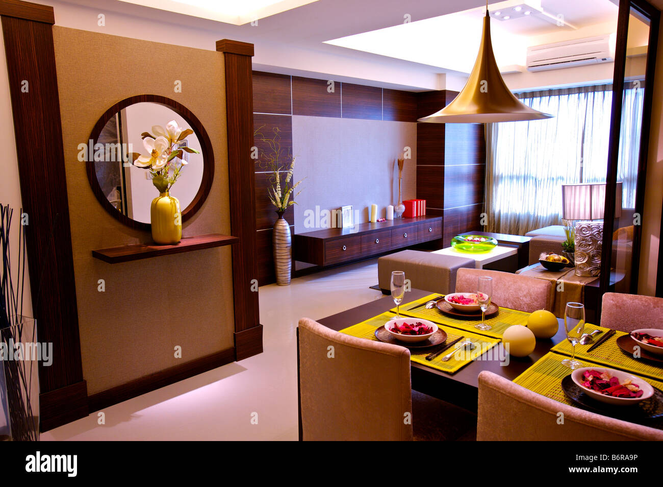 Home interior and furniture in modern style Stock Photo - Alamy