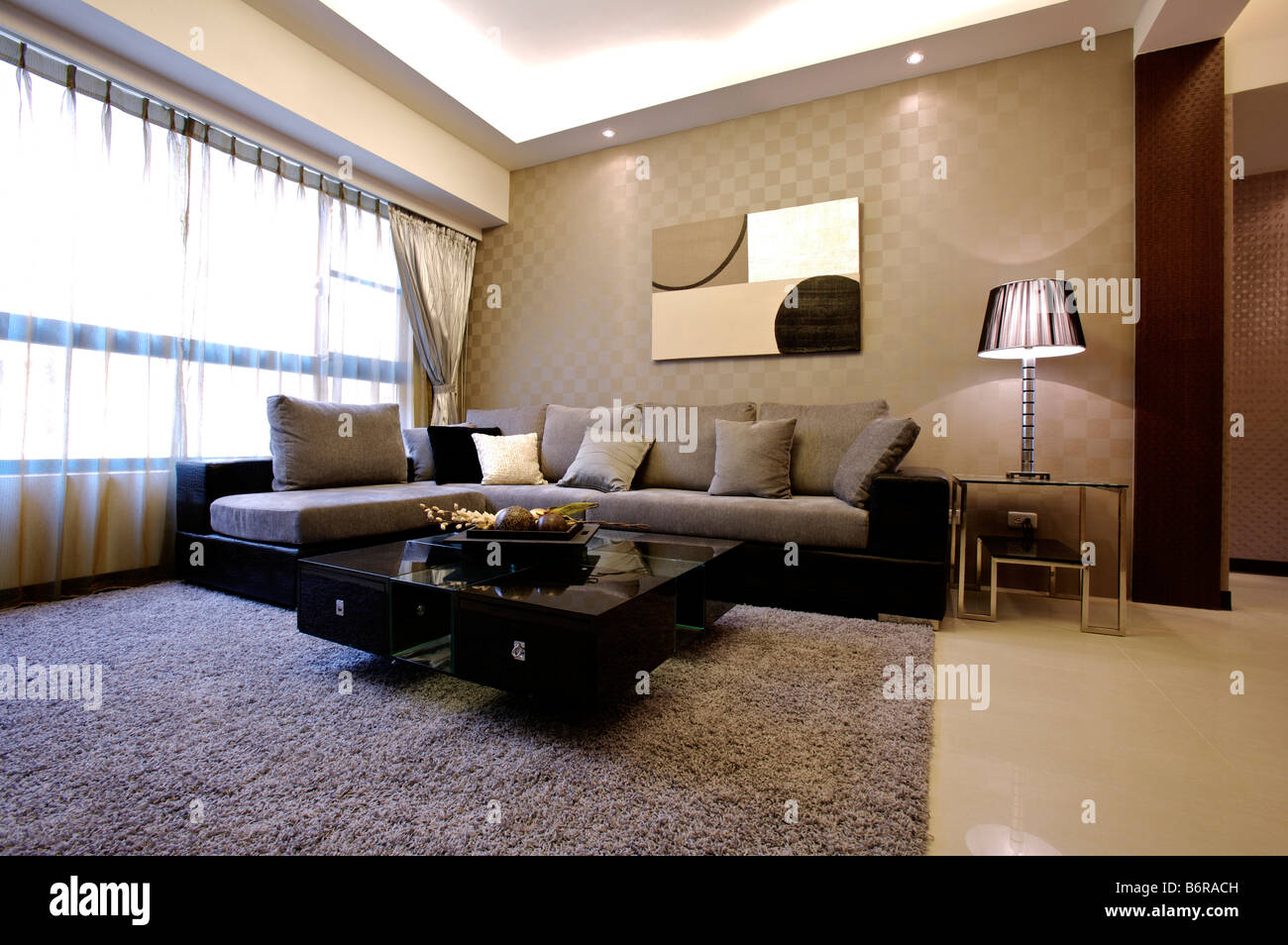 Home interior with modern style Stock Photo - Alamy