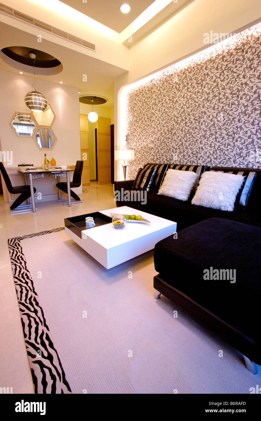 Home interior and furniture with modern style Stock Photo - Alamy