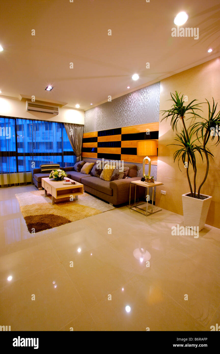 Home interior and furniture with modern style Stock Photo - Alamy