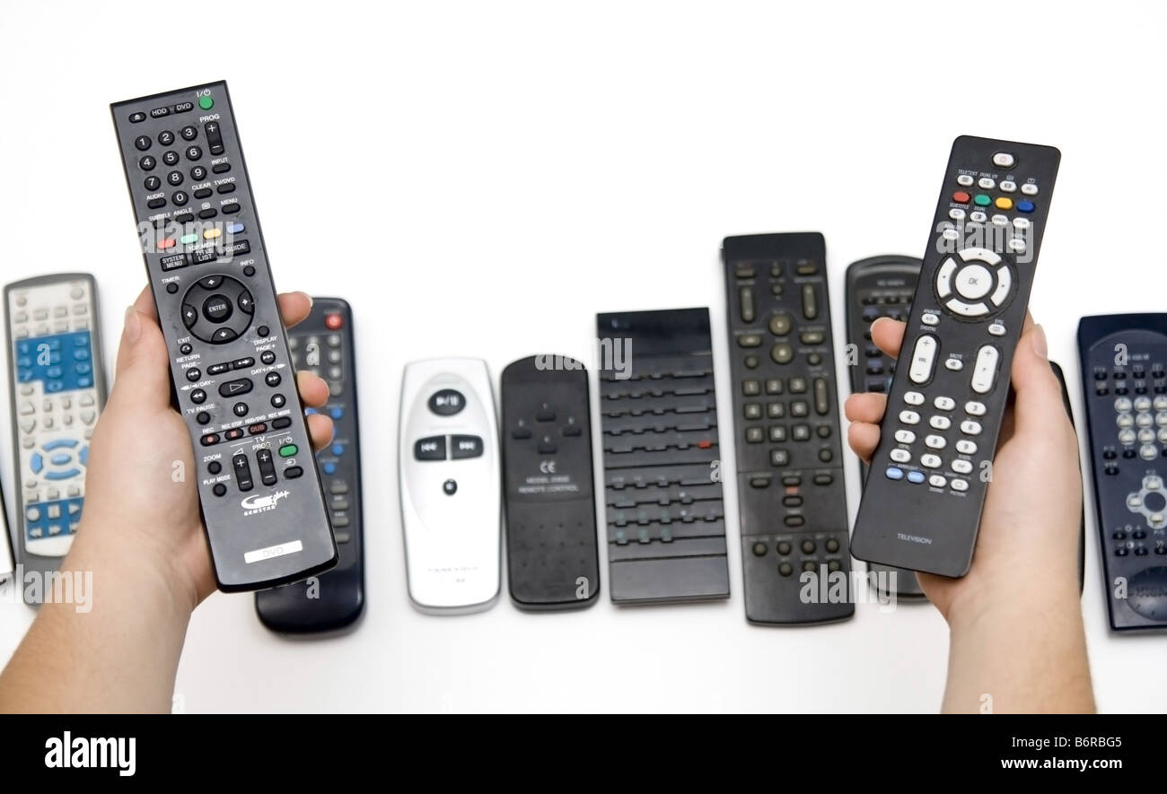 Which remote control Stock Photo - Alamy