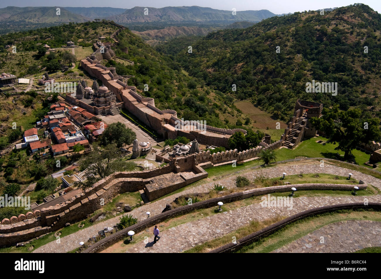 Kumbhalgarh Fort, Rajsamand District, Rajasthan, India Stock Photo - Alamy