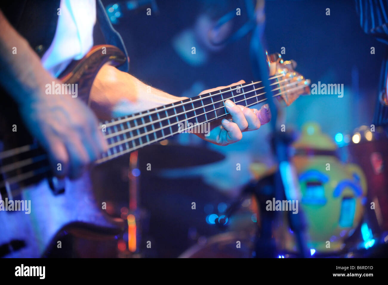 Bass guitar neck hi-res stock photography and images - Alamy