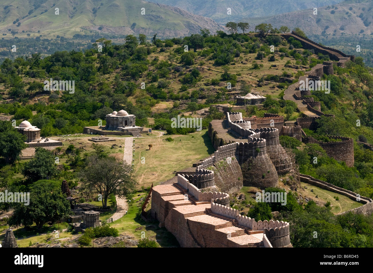 Kumbhalgarh Fort, Rajsamand District, Rajasthan, India Stock Photo - Alamy