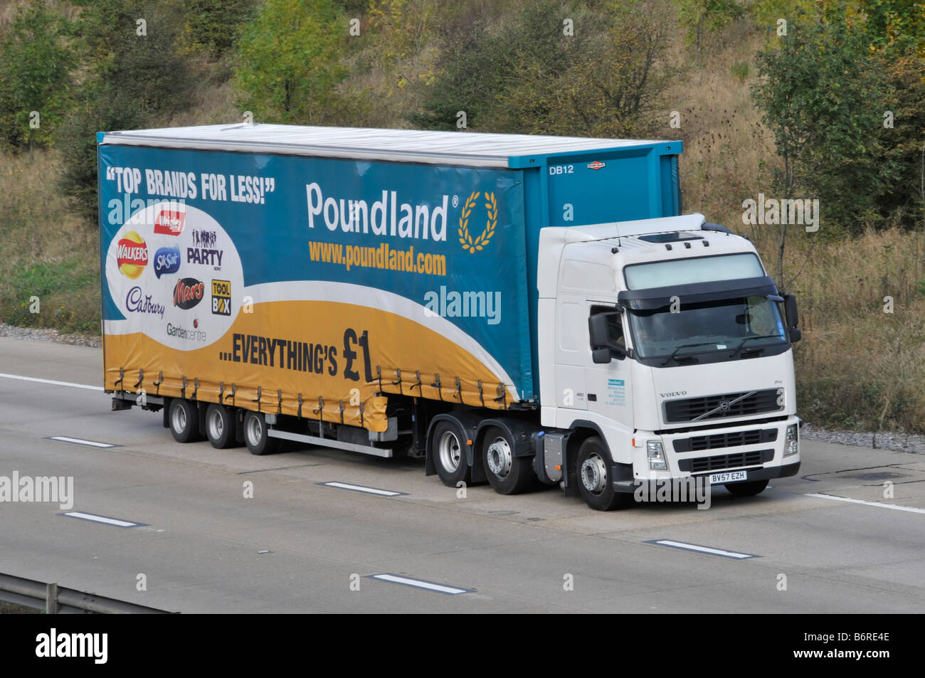 Poundland Lorry High Resolution Stock Photography and Images - Alamy
