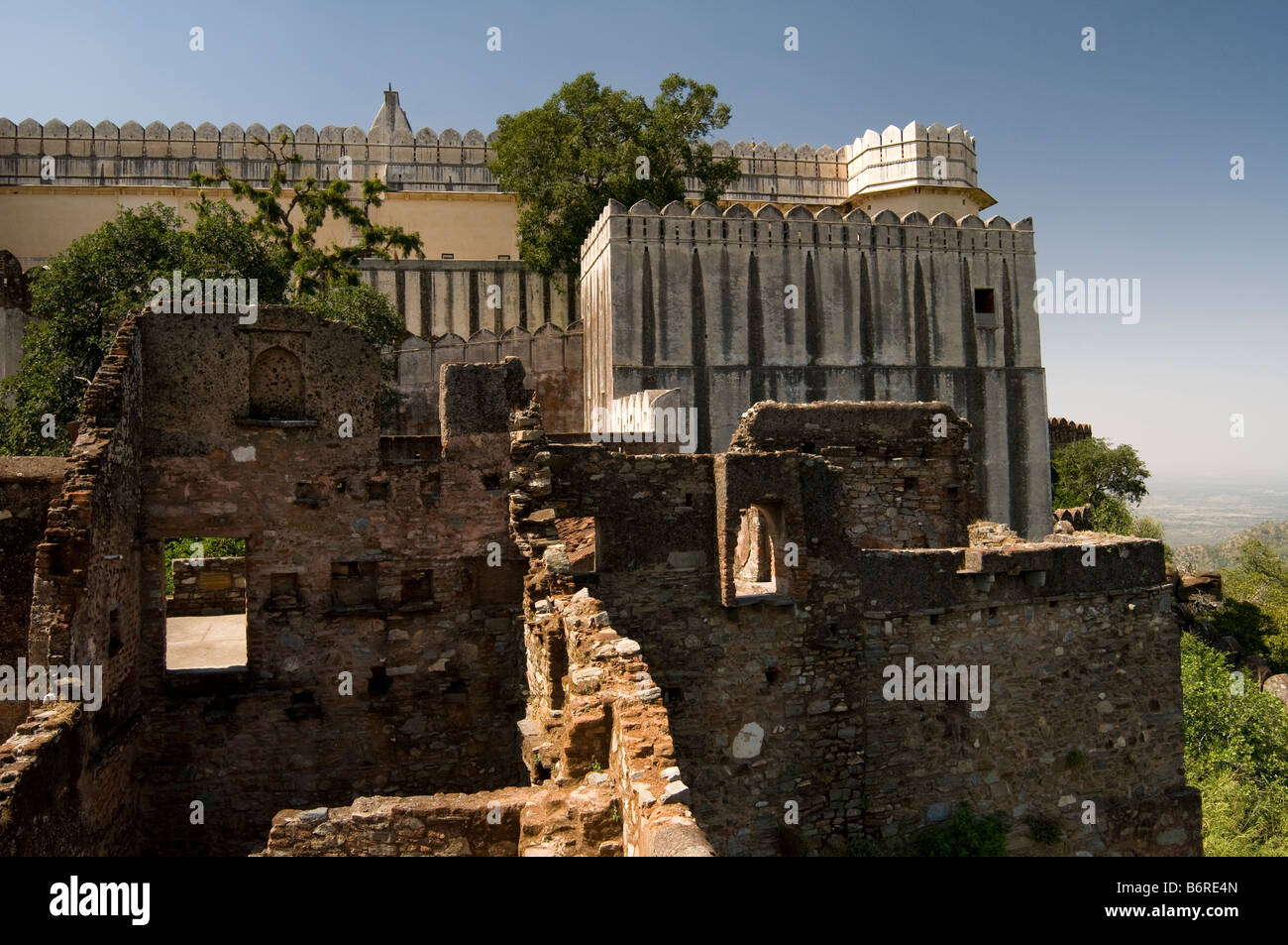 Kumbhalgarh Fort, Rajsamand District, Rajasthan, India Stock Photo - Alamy
