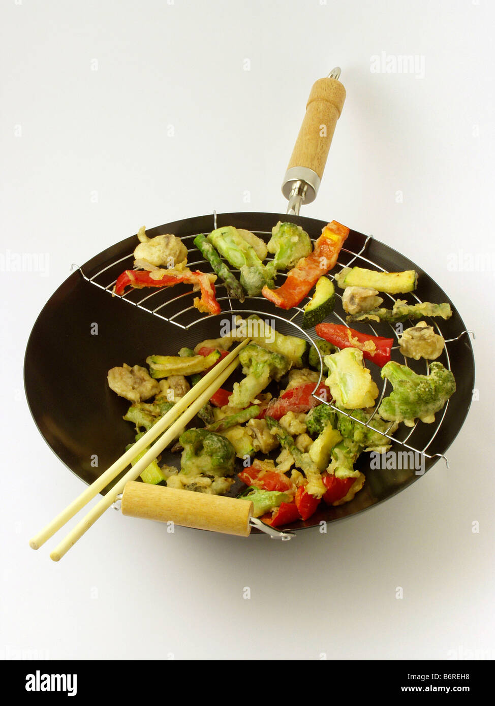 Wok Recipe available Stock Photo - Alamy