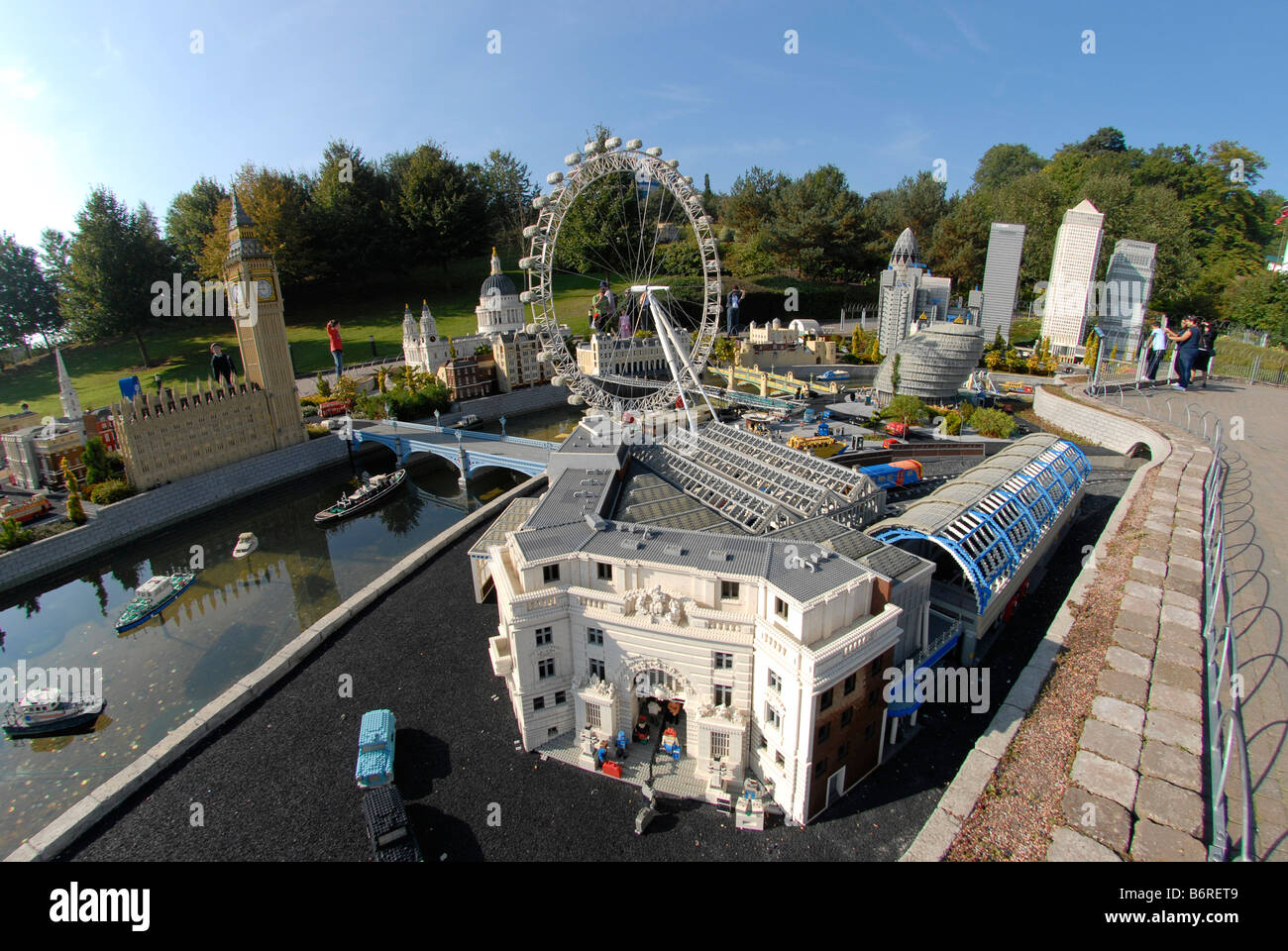 London lego model miniland legoland hi-res stock photography and images ...