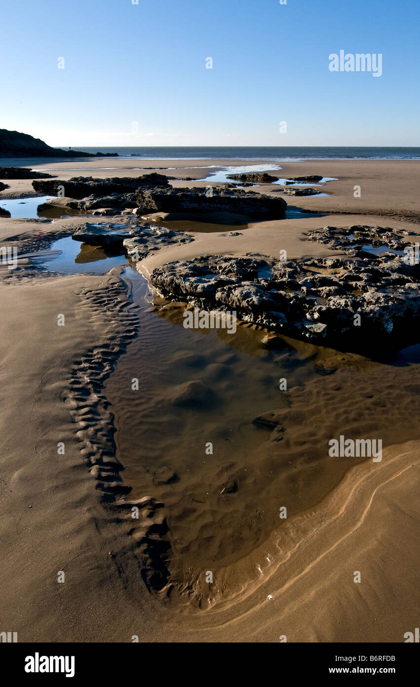 Dunraven Bay also known as Southerndown Beach on the Glamorgan Heritage ...