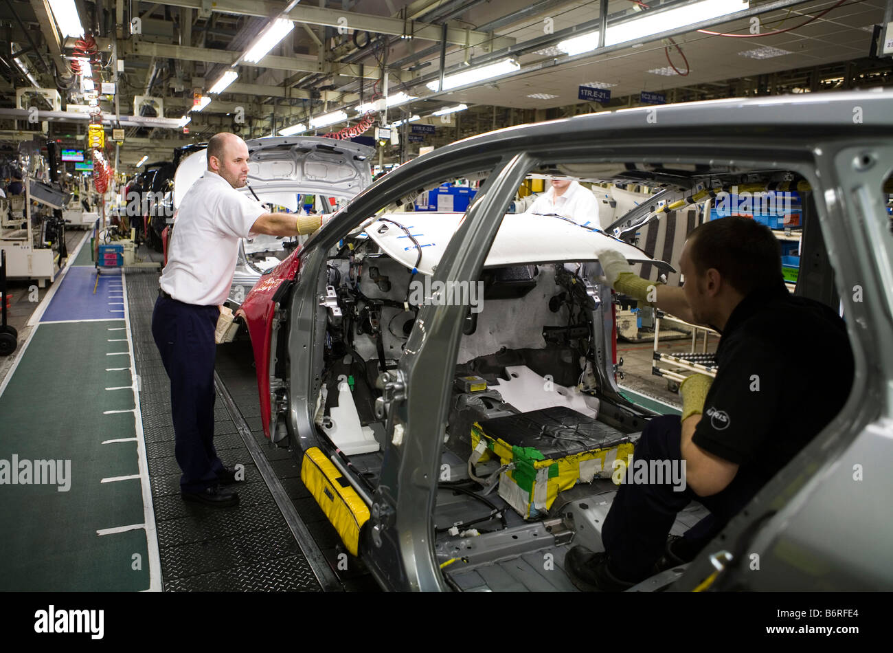 Toyota final assembly production line hi-res stock photography and ...
