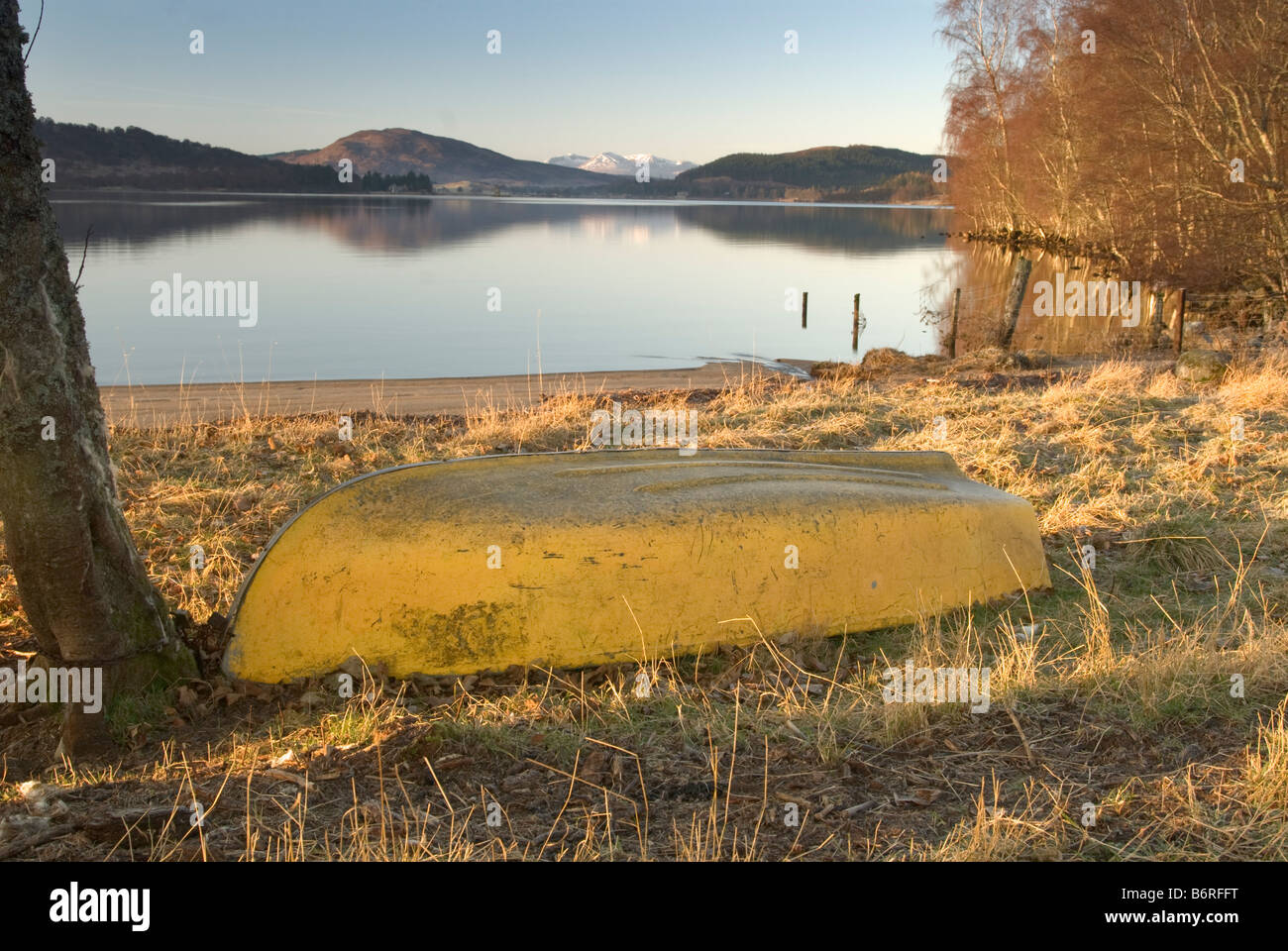 Loch Rannoch in the region of Perth & Kinross, Scotland, United Kingdom ...