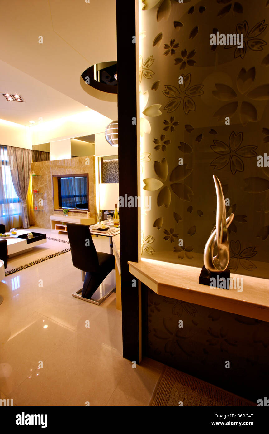 Home interior and furniture with modern style Stock Photo - Alamy