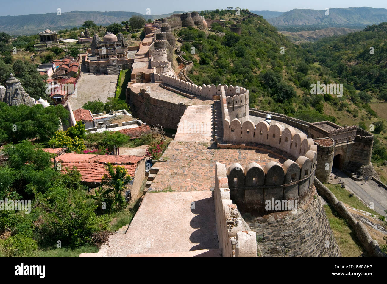 Kumbhalgarh Fort, Rajsamand District, Rajasthan, India Stock Photo - Alamy