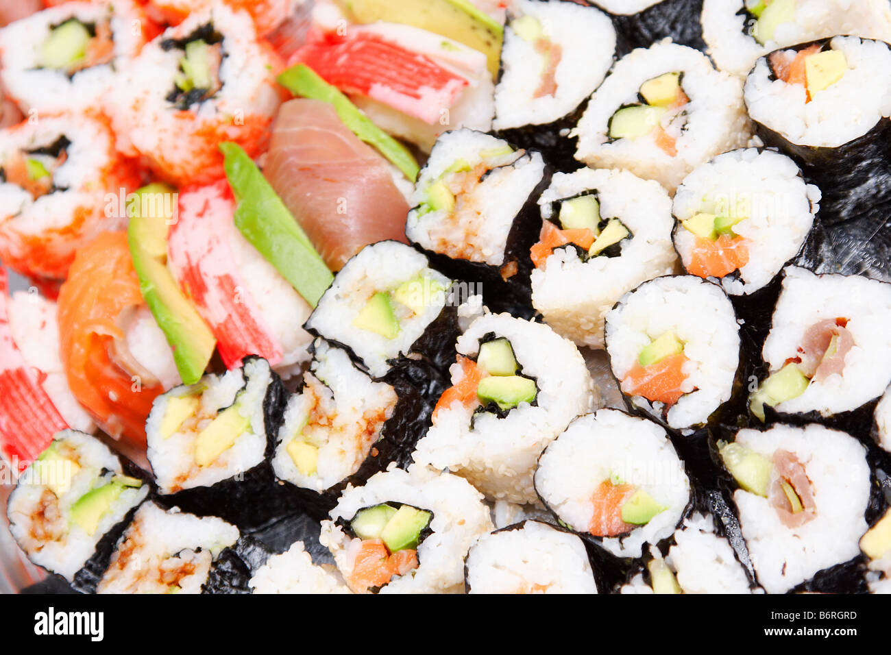 Sushi background hi-res stock photography and images - Alamy