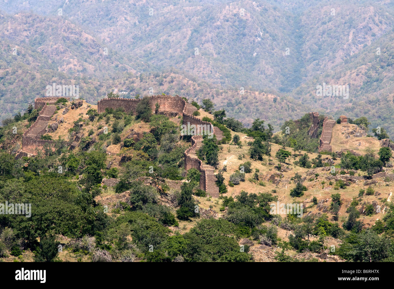 Kumbhalgarh Fort, Rajsamand District, Rajasthan, India Stock Photo - Alamy