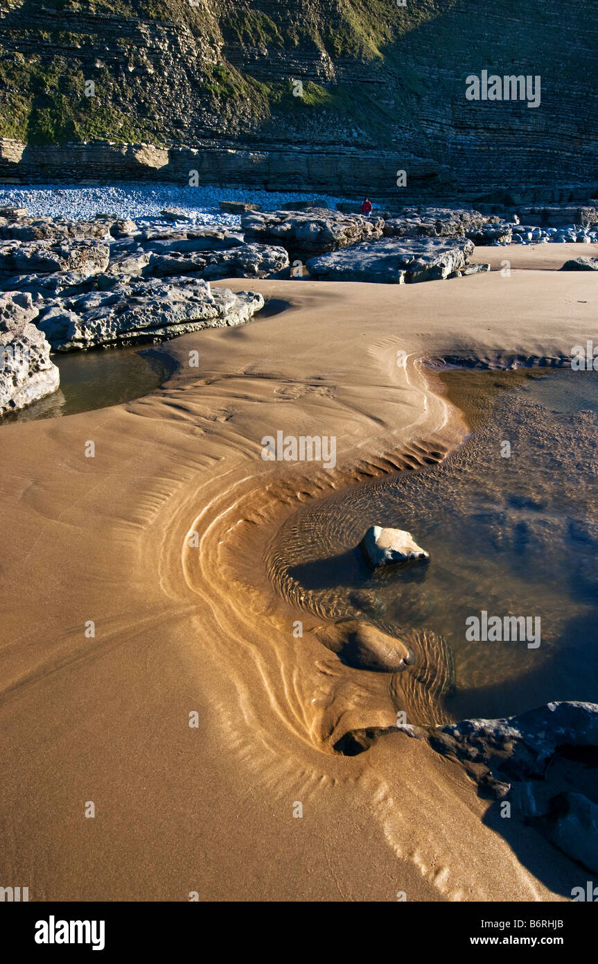 Dunraven Bay also known as Southerndown Beach on the Glamorgan Heritage ...