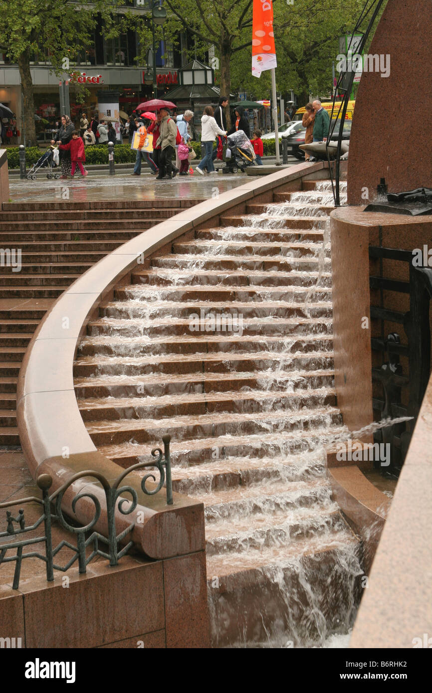 Water over steps Stock Photo - Alamy