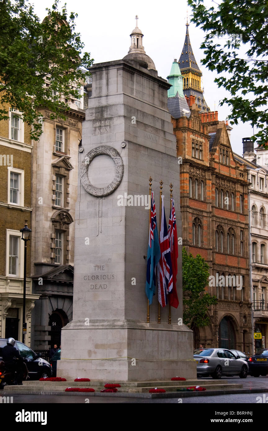 The Cenotaph Whitehall London England Stock Photo - Alamy