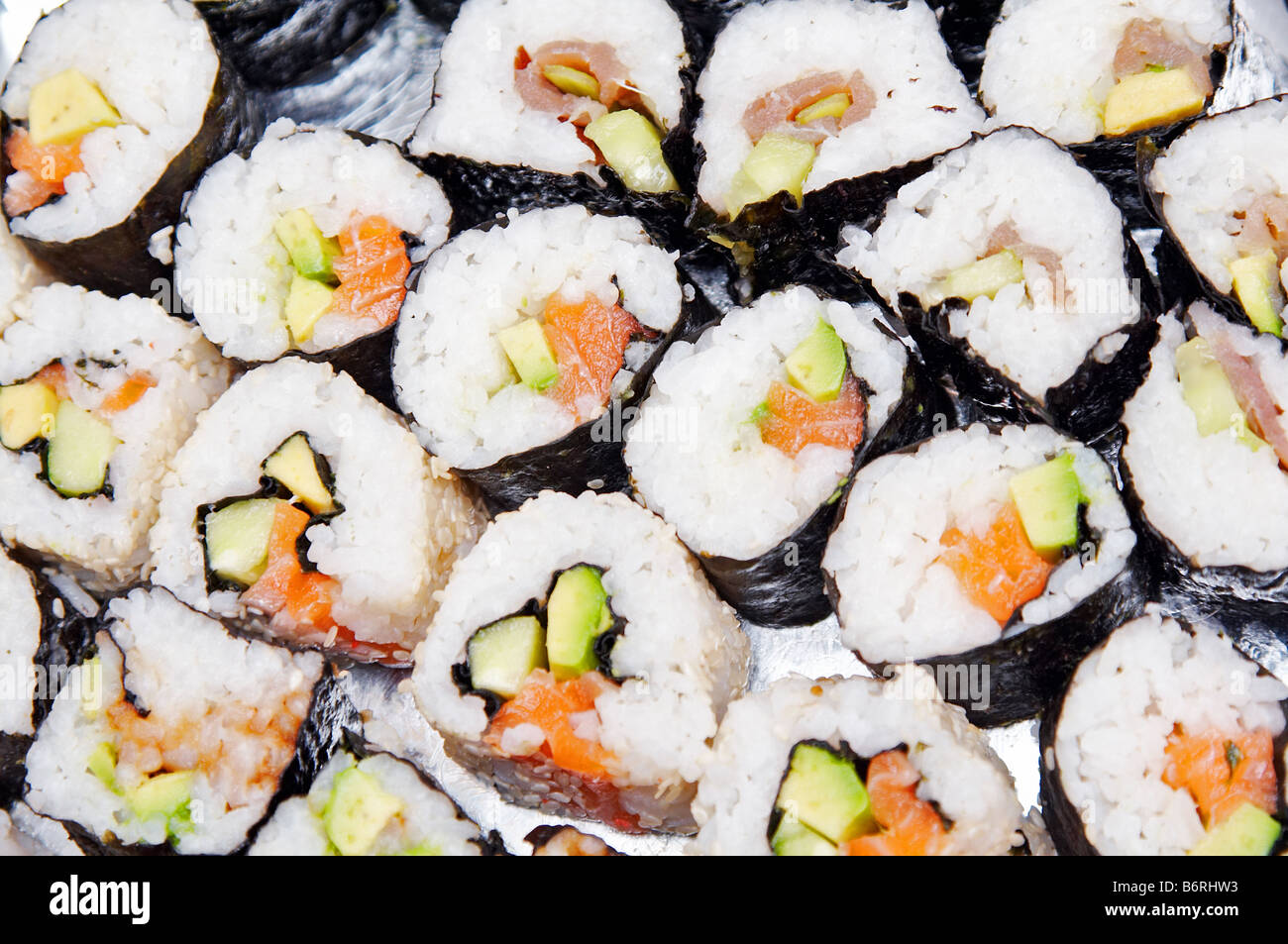 Rolled sashimi hi-res stock photography and images - Alamy