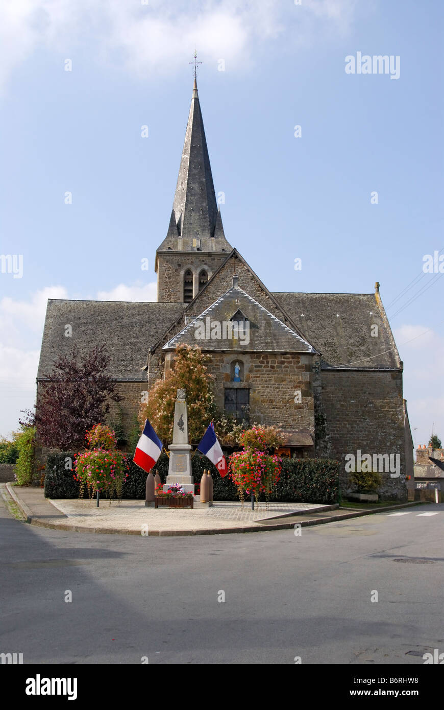 French village memorial hi-res stock photography and images - Alamy