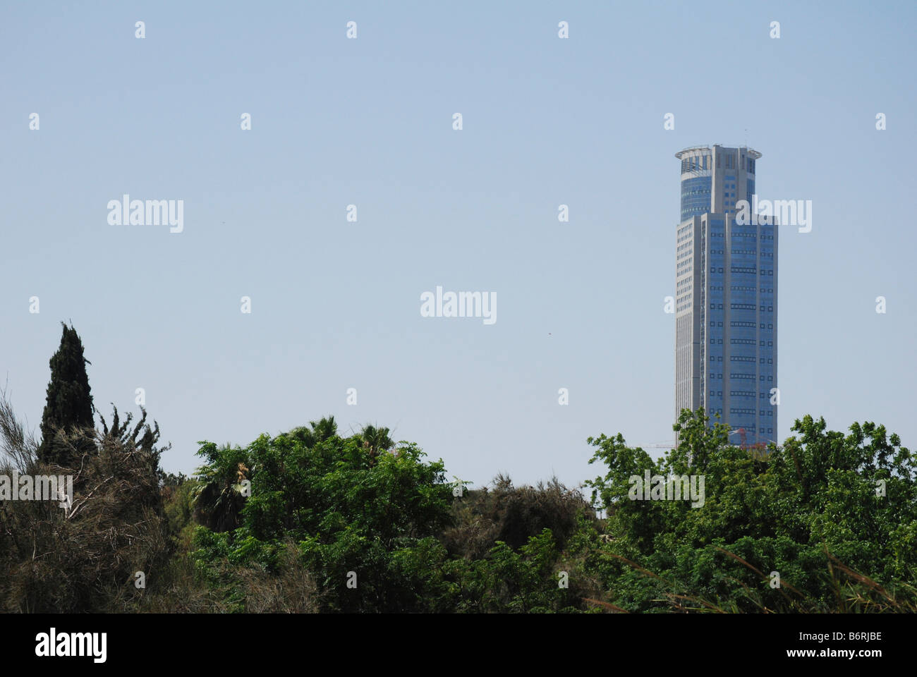 Israel Tel Aviv High rise buildings in the business centre Stock Photo ...